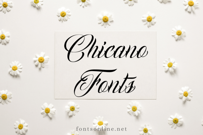 Chicano Fonts - Fonts Online Blog