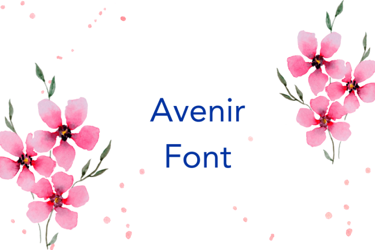 Avenir Font : Download For Free - Fonts Online Blog