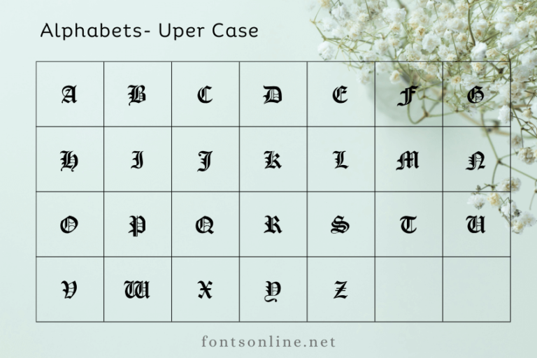 Chrome Hearts Font - Fonts Online Blog