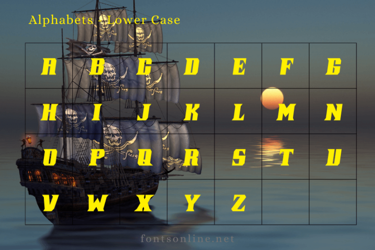 Pirate Font - Fonts Online Blog