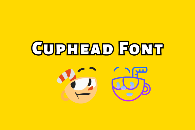 CupHead Font - Fonts Online Blog